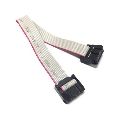 Cina di fila del passo di 1mm 1.27mm singolo cavo a nastro 10 il centro 180mm di Pin 10 in vendita