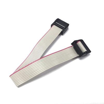 Cina di fila del passo di 1mm 1.27mm singolo cavo a nastro 10 il centro 180mm di Pin 10 in vendita