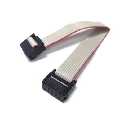 Cina di fila del passo di 1mm 1.27mm singolo cavo a nastro 10 il centro 180mm di Pin 10 in vendita