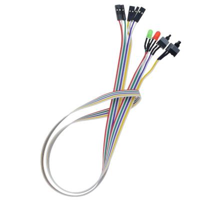 Cina Cavo esile dell'AWG del cablaggio 28AWG 26AWG 24 del cavo del cavo elettrico della scheda madre del computer di 65CM in vendita