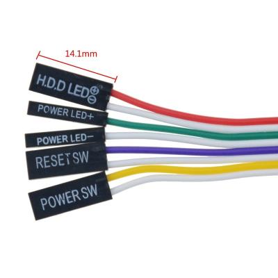 Cina Cavo esile dell'AWG del cablaggio 28AWG 26AWG 24 del cavo del cavo elettrico della scheda madre del computer di 65CM in vendita