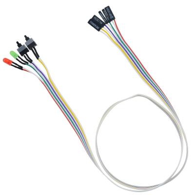 Cina Cavo esile dell'AWG del cablaggio 28AWG 26AWG 24 del cavo del cavo elettrico della scheda madre del computer di 65CM in vendita