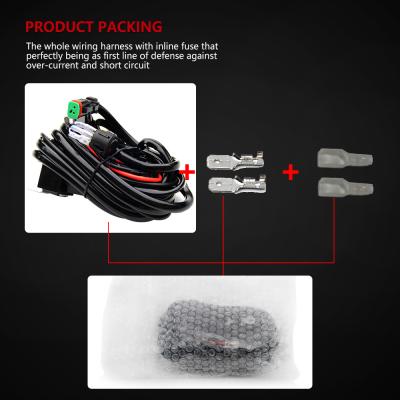 Cina Cablaggio automobilistico fuori strada del cablaggio 300W LED della barra luminosa del camion IP68 LED in vendita
