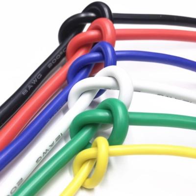 Cina cavo ad alta temperatura 26AWG del silicone 10m in vendita