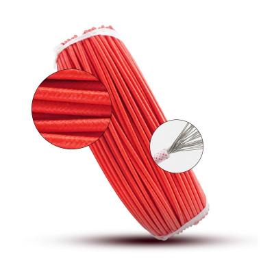 Cina Riscaldamento intrecciato vetroresina ad alta temperatura del cavo 2.5mm del silicone di AGRP in vendita