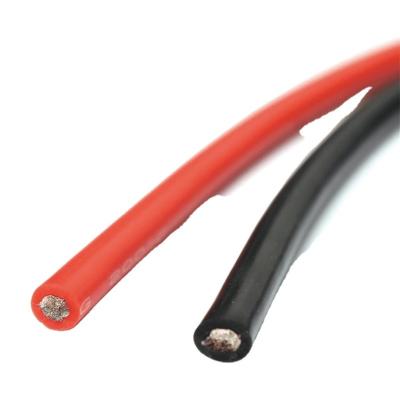 Cina cavo ultra flessibile ad alta temperatura del silicone del cavo 14awg 22awg 24awg del silicone 600v in vendita