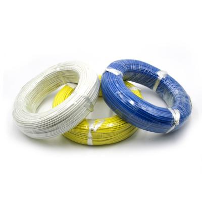 Cina fibra di vetro ad alta temperatura del cavo 0.3mm 1mm 1.5mm 4mm del silicone di 1m in vendita