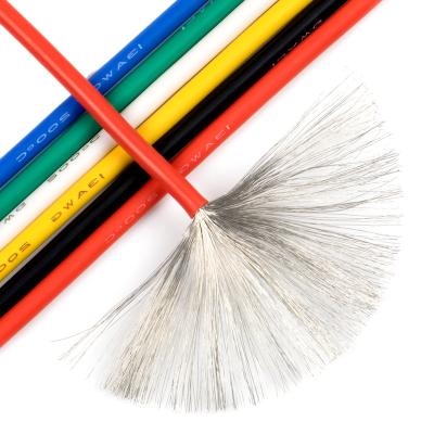 Cina Il conduttore isolato di gomma 600V del silicone 7AWG ha inscatolato il rame 7.2mm OD in vendita