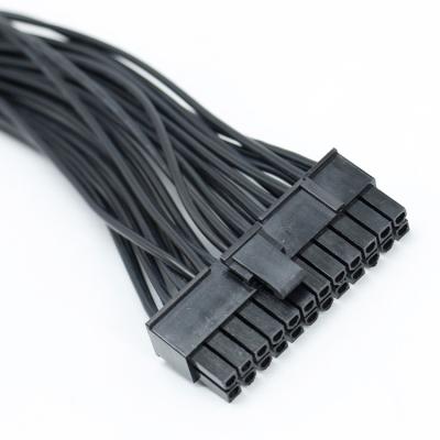 Cina Adattatore del cablaggio del cavo del cavo del separatore del gruppo di alimentazione di Pin Dual della scheda madre 24 di Atx per estrazione mineraria in vendita