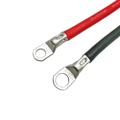 Cina Cavo automobilistico 200mm del silicone del cavo della batteria di potere di 8AWG 10AWG in vendita