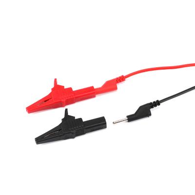 Cina la batteria dell'invertitore di potere di 4mm cabla il morsetto dell'alligatore di alta tensione di 55mm 85mm per la batteria 2000V in vendita