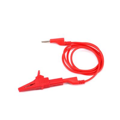 Cina la batteria dell'invertitore di potere di 4mm cabla il morsetto dell'alligatore di alta tensione di 55mm 85mm per la batteria 2000V in vendita
