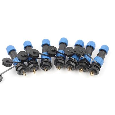 Cina Isolante termoplastico impermeabile industriale di PPS del connettore elettrico di SP13 IP68 in vendita