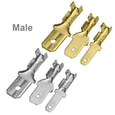 Cina Connettore terminale femminile maschio 2.8mm della vanga della piegatura fredda 4.8mm in vendita