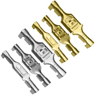 Cina Connettore terminale femminile maschio 2.8mm della vanga della piegatura fredda 4.8mm in vendita
