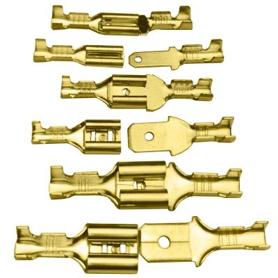 Cina Connettore terminale femminile maschio 2.8mm della vanga della piegatura fredda 4.8mm in vendita