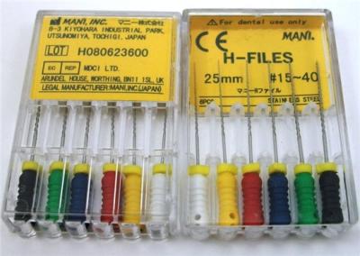 Cina K inossidabile - Lunghezza rotatoria Endodontic degli strumenti 28mm degli archivi in vendita