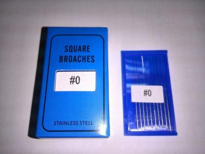 China Endodontic Instruments Dental Endodontic Files Stainless Steel Square barbed broach for sale