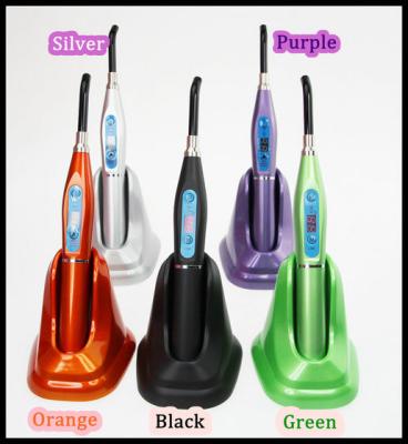 China Aluminum Dental Light Cure Unit Sliver Blue Led Lamp 4.2V 2200mAh for sale