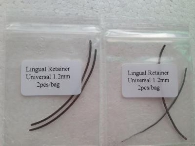 China Bondable Flexiable Lingual Retainer Clinical Operation 1.2mm / 2.0mm for sale