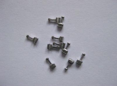 China Long / Medium / Short Crimpable Hooks Orthodontics For Attach Elastics ( Rubber Bands ) for sale
