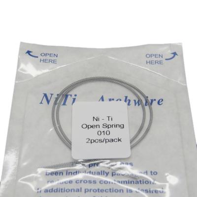 China Dental Orthodontic Brackets Equipment Niti Open Wire Springs for sale