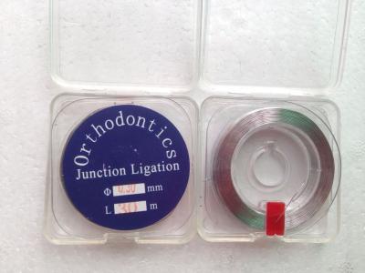China CE / FDA Orthodontic Brackets , Stainless Steel Ligature Wire Round for sale