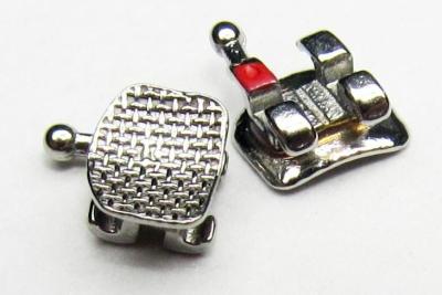 China Dental Metal Orthodontic Brackets Edgewise White Tip - Edge CE for sale