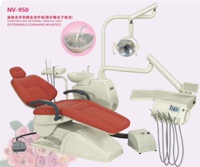 China Downhand Mounted Dental Chair 110V / 60Hz For Dental Treatment for sale