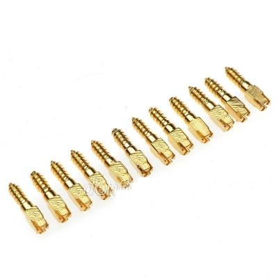 China Nordin Golden Plated Dental Screw Post plated with thick layer 24K gold Use For Teeth Implants for sale
