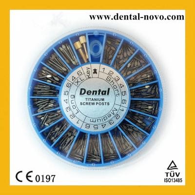 Cina Titanio puro della vite dei perni dentari dentari della posta per la terapia dentaria in vendita
