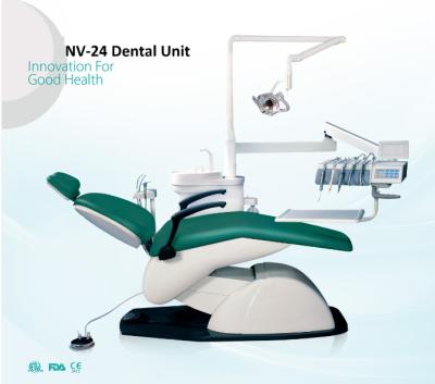 China CE FDA Approved Ergonomic Dental Chair Overpull Type Instrument Tray NV-24 for sale