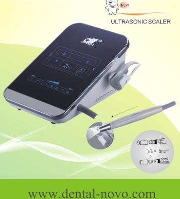 China Touch-screen portable dental fiber optics ultrasonic scaler With detachable LED handpieces for sale