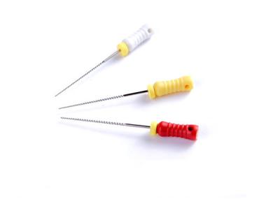 Cina archivio dentario della mano di Niti K del principale canale degli archivi Endodontic dentari di 21mm progettato in vendita