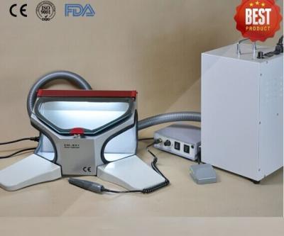 China Wide Hand Inlet Dental Sandblasting Cabinet Dental Laboratory Equipment for sale