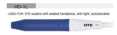 China Skidproof Dental Ultrasonic Scaler Handpiece / Woodpecker Scaler Handpiece for sale