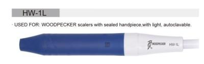 China HW - 1L LED Sealed Scaler Handpiece For Woodpecker UDS - J2 LED Ultrasonic Piezo Scaler for sale