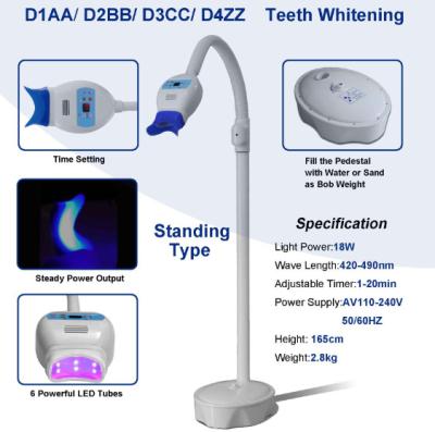 Cina Denti dentari professionali che imbiancano lampada con luce blu D1AA in vendita