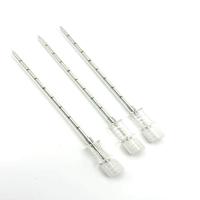 China Medical Grade 304 Stainless Steel Lumbar Puncture Needle ±0.01mm Tolerance Custom Length for sale