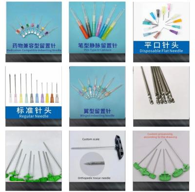 China Adult Medical Puncture Needles with 304 Stainless Steel Construction for sale