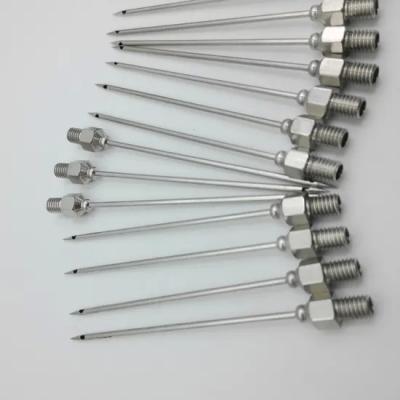 China Stainless Steel Capillary Tube Side Hole Puncture Needle Tapered for sale