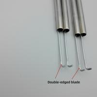 China 304 Stainless Steel Double-Edged Electrode Needle Electro-Polished Custom Sizes for sale