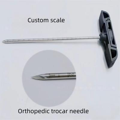 China Orthopedic Surgical Triangular Chisel Bone Puncture Needle For Intrathecal Traction for sale