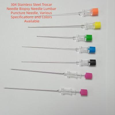 China 304 Stainless Steel Trocar Needle Biopsy Needle Customizable Size Color for sale
