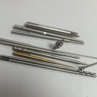 China Customized 304 Stainless Steel Metal Long Axis CNC Milling Spare Parts for sale