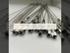 Threaded Pin Triangular Cutter Head Scale Sandblasting Needle