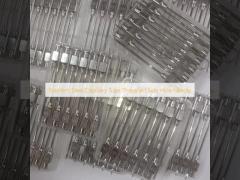 Stainless Steel Capillary Tube Threaded Side Hole Needle