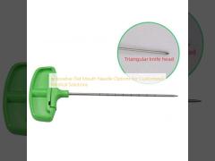 Innovative Flat Mouth Needle Options for Customized Medical Solutions
