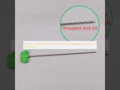 Precision Flat Mouth Needles for Enhanced Medical Puncture Efficiency