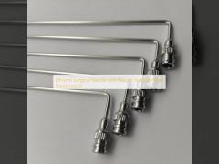 Efficient Surgical Needle with Robust Stainless Steel Construction